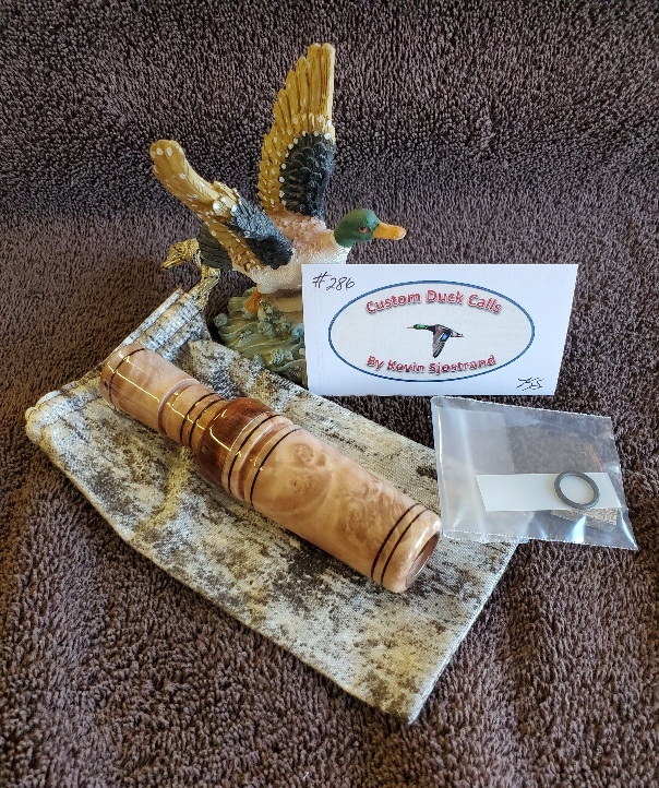 Kevin Sjostrand Visalia, CA MarshKing Duck Call